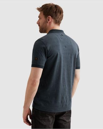 PME Legend Poloshirt mit Logo Stickerei