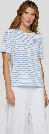 Rabe T-Shirt gestreift, im Strick-Look