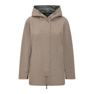 Herno A-Shape Jacke - - Coats - Damen - Beige - XL
