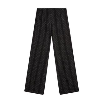 Busnel Femme, Pantalons, Noir, Taille: 42 FR Wide Pantalons
