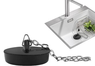 Generic Waschbecken-Abflussstopfen - Badewannen-Waschbeckenstopfen, Anti-Verstopfungsfunktion, langlebige Badezimmerstopfen, kleine Abfl&uuml;sse | Auslaufsichere 