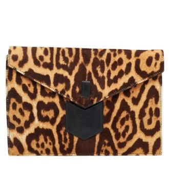 Saint Laurent Pochette Envelope Pre-owned - Femme - Pre-owned - Multicolore - Taille: ONE Size