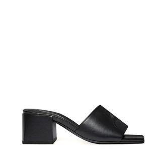 Courr&egrave;ges Sandalen mit quadratischer- offener Spitze - - Shoes - Damen - Schwarzk - 38 EU
