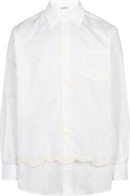Our Legacy Chemise broderies fleurs en coton