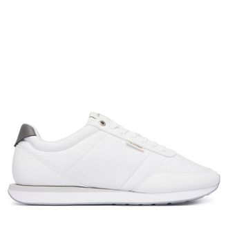 Calvin Klein Sneakers Calvin Klein Retro Runner T Lth Aop Ny HM0HM02213 Wei&szlig;