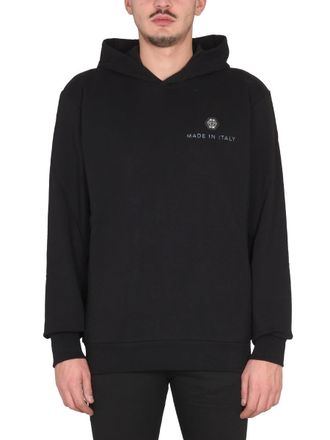Philipp Plein Hooded Hoodie - Black