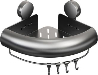 Generico Shower Shelves - Rostfester Saugnapf-Wand-Organizer, mehrschichtig, Eckregal, wasserdichter Raumsparer, einfache Lagereinheit, f&uuml;r Zuhause, Badezimmer