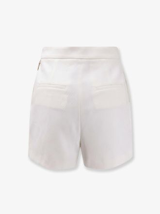 Elisabetta Franchi Womens Daily Shorts White Viscose