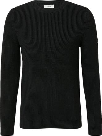 s.Oliver Herren Pullover 2170219 Grey/Black XXL