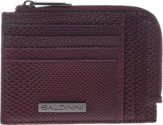 Baldinini Homme, Accessoires, Brun, Taille: ONE Size Lizard Print Wallet