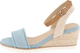 Tom Tailor Tom Tailor Damen 5390040017 Keilsandale, Sky, 42 EU