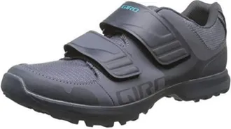 Giro Berm, Damen Radsportschuhe - Mountainbike, Mehrfarbig (Titanium/Dark Shadow 12), 41 EU