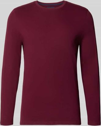 Christian Berg Slim Fit Longsleeve aus reiner Baumwolle