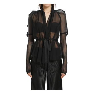 Rick Owens Blouses - Femme - Blouses et Chemises - Noir - Taille: 36 FR