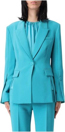 Pinko Pinko, Femme, Vestes, Vert, Taille: 44 FR Giacca in tessuto tecnico