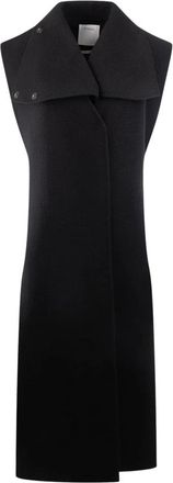 Sportmax Nigella Vest - Femme - Vestes - Noir - Taille: 36 FR