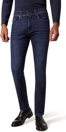 Pierre Cardin Lyon Future Flex Jean pour homme, Bleu foncé usé moustache 8054 6816, 32W / 32L