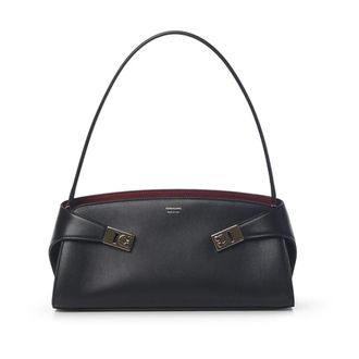 Ferragamo Hug East-West Schultertasche - - Bags - Damen - Schwarzk - ONE SIZE
