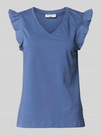 Marc O'Polo Denim Tanktop mit Volantärmel