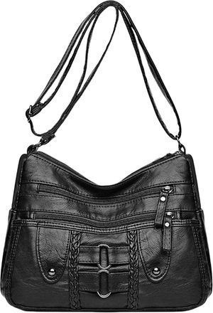 Generic Bauchtasche Damen Gro&szlig; - Crossbag Damen | G&uuml;rteltasche Leder | Mode -Schlingten -Umh&auml;ngetasche | Schlingbeutel Frauen | Verstellbarer Riemen Mit Gro&szlig;e