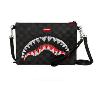 Sprayground Sprayground, Homme, Sacs, Noir, Taille: ONE Size Scribble Shark Crossover Clutch