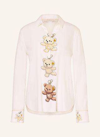 Herzen&rsquo;s Angelegenheit Herzens Blusenshirt Aus Seide weiss