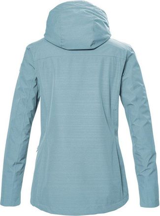 Killtec Outdoorjacke KOS 61 WMN JCKT Funktionsjacke: wasser- und winddicht, atmungsaktiv, abnehmbare Kapuze