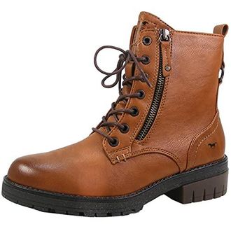 Mustang Jeans Bottine Femme 1397-501, Pointure:37 EU, La Couleur:Marron