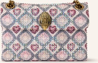 Kurt Geiger Umh&auml;ngetasche Kensington Mini Mit Schmucksteinen rosa