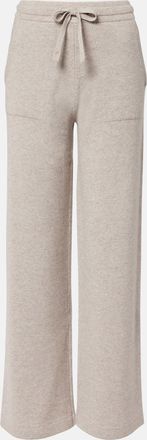 Max Mara Gerade Hose Pietra aus Wolle und Kaschmir