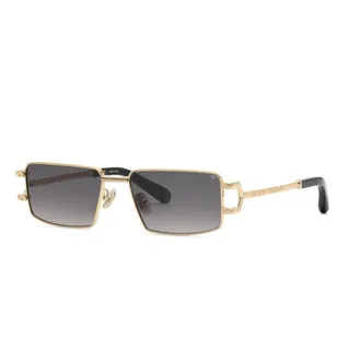 Philipp Plein Spp245 Sonnenbrille - - Accessories - Herren - Gelb - 58 MM