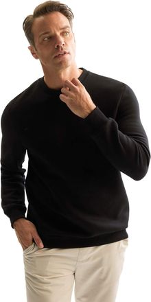 DeFacto Herren Sweatshirts - Bequeme Sweatshirt Herren Pullover Black M