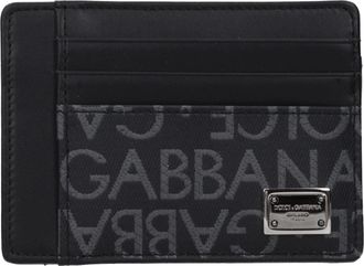 Dolce & Gabbana Porte-documents Homme Cuir Noir