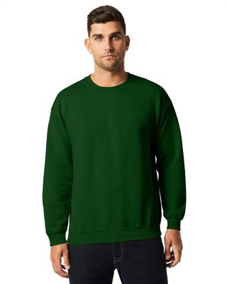 Gildan Unisex Fleece Crewneck Style G18000 Multipack Sweatshirt, Waldgrün (1er-Pack), Small