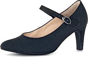 Gabor Escarpins à lanières pour femme - Talons noirs - EU UK, Noir, 40.5 EU