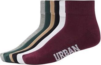 Urban Classics Lot de 6 Paires de Chaussettes Hautes, Wintercolor, 35-38 Mixte