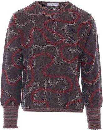 Vivienne Westwood Rundhalspullover - Grau
