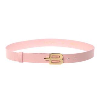 Baldinini Leather Belt - - Accessories - Damen - Rosa - 95 CM