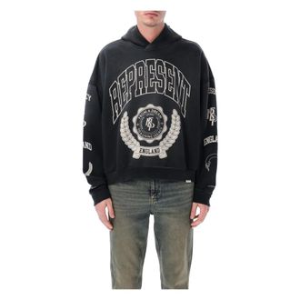Represent Legacy Crest Hoodie - - Sweatshirts & Hoodies - Herren - Schwarzk - L