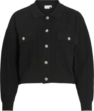 Vila Vijulisa L/S Short Knit Cardigan/BFS