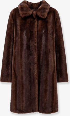 VALENTINI 1972 Faux Mink Fur Coat - VALENTINI 1972 - gender_Woman