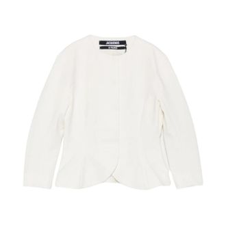 Jacquemus Palmier Jacke - - Jackets - Damen - Wei&szlig; - M