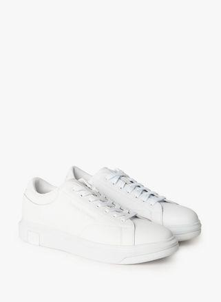 A|X Armani Exchange Baskets unies en cuir