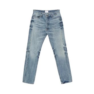 Rhude Distressed Straight-leg Jeans - - Jeans - Herren - Blau - W34