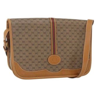 Gucci Sac bandouli&egrave;re en plastique Pre-owned - Femme - Pre-owned - Beige - Taille: ONE Size