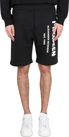 Alexander McQueen Herren, Shorts, Schwarzk, MGr&ouml;&szlig;e