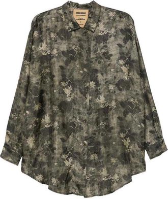 Uma Wang Bluse - Gr&uuml;n