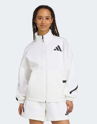 adidas adidas Originals - Z.N.E. - Haut de survêtement - Blanc