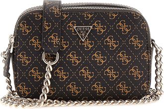Guess Noelle II Crossbody Camera Bag Brown Logo