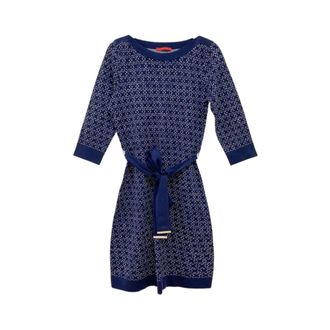 Carolina Herrera Jacquard Rosetta Seal Kleid - - Dresses - Damen - Blau - XS